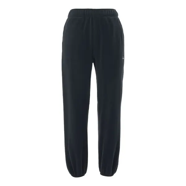 Nike Polartec Wolf Tree Casual Loose Running Sports Pants/trousers/joggers Gray Black - Grayblack