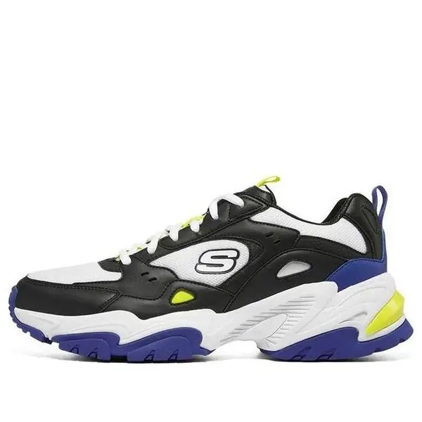 Sketchers Stamina V2 Sneakers - Black/blue/white