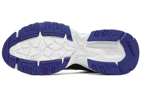Sketchers Stamina V2 Sneakers - Black/blue/white
