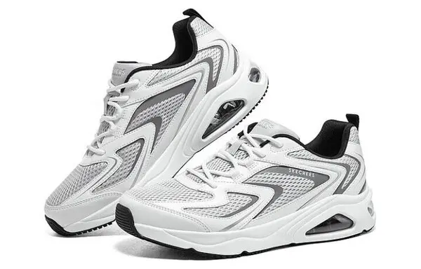 Sketchers Street Tres-air Sneakers - White/grey