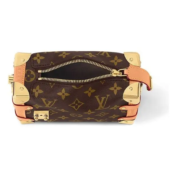 LOUIS VUITTON Side Trunk Pm Canvas Bag