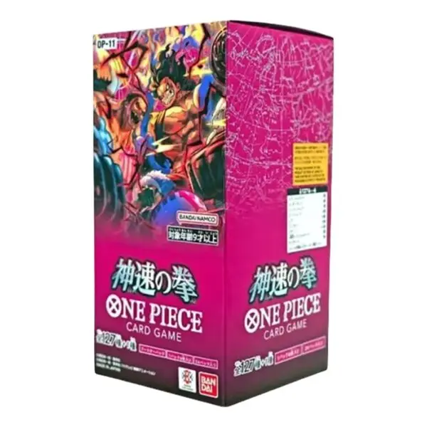 ONE PIECE Card Jp Booster Pack Box 'a Fist Of Divine Speed - Multi-color