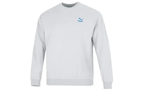 PUMA Logo Crew Neck Sweatshirt
