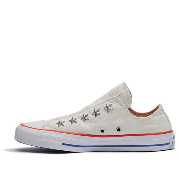 CONVERSE Chuck Taylor All Star Teen Slip "stars Studded - Creamy