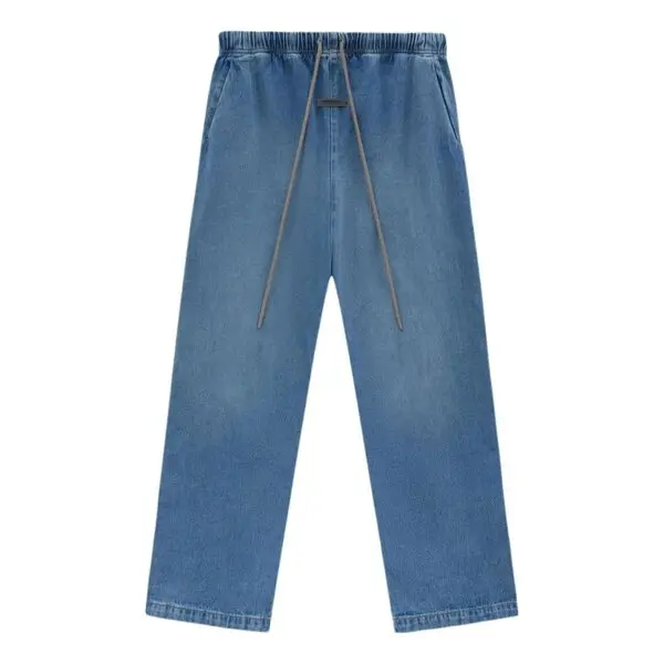 Fear Of God Ss24 Lounge Pants 'med Wash - Blue