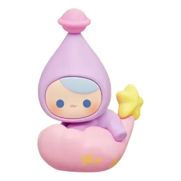 POP MART Pucky Lie On Shooting Star Figure - Multi-color