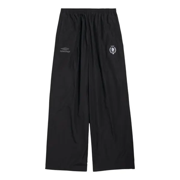 Balenciaga 3b Football Tracksuit Pants - Black