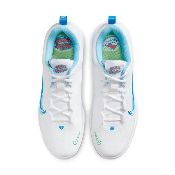 Nike Force Trout Pro Mcs Baseball Cleats - White/blue