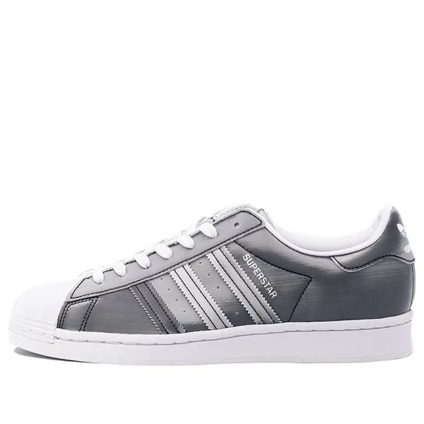 Adidas Originals Superstar Low Top Sneakers - Gray/silver