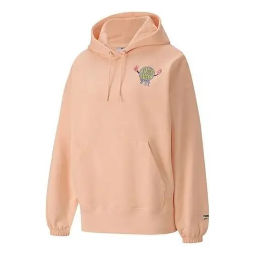 PUMA Downtown Graphic Hoodie - Tan