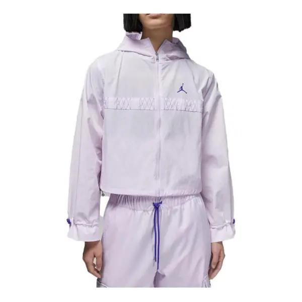 JORDAN Air Sport Lightweight Cropped Jacket - Purple