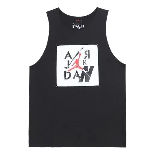 JORDAN Graphic Basketball Vest - Black