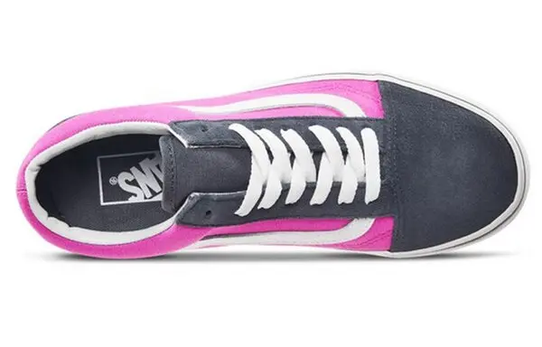 VANS Old Skool "2-tone Ebony Rose" Casual Sneakers - Pink/blue