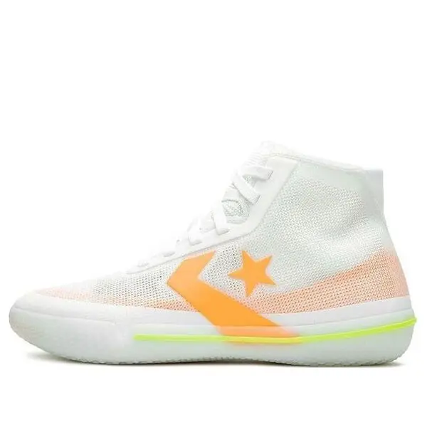 CONVERSE All Star Pro Bb "hyperbrights Pack" Mid-top Basketball Sneakers - White