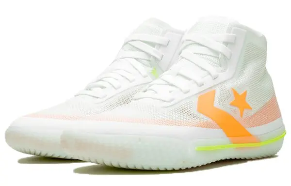 CONVERSE All Star Pro Bb "hyperbrights Pack" Mid-top Basketball Sneakers - White
