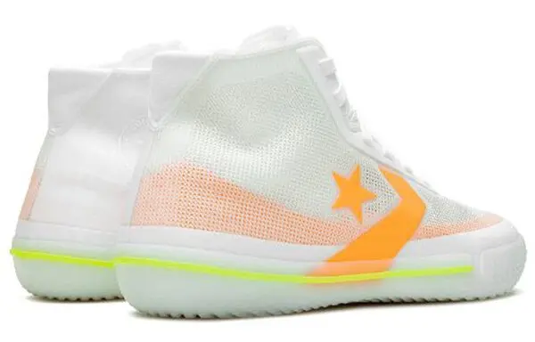 CONVERSE All Star Pro Bb "hyperbrights Pack" Mid-top Basketball Sneakers - White