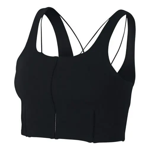 Nike Yoga Luxe Infinalon Short Vest - Black