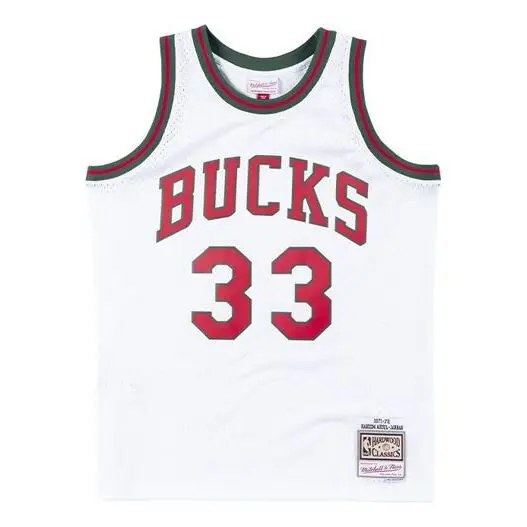 Mitchell & Ness Milwaukee Bucks Kareem Abdul-jabbar 1971-72 Swingman Jersey - Default Colorway
