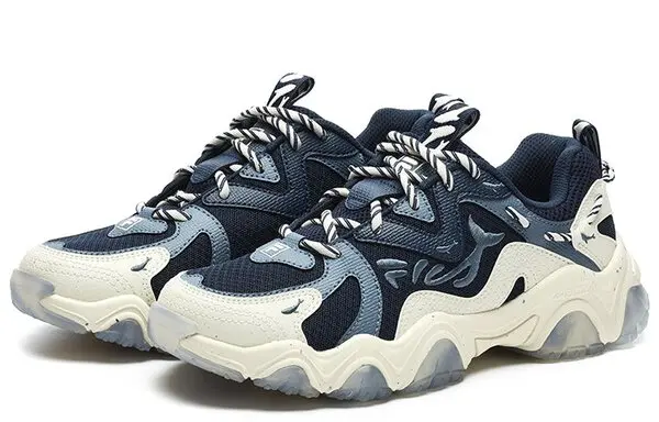 FILA Fluid 4 Sneakers - Blue/white