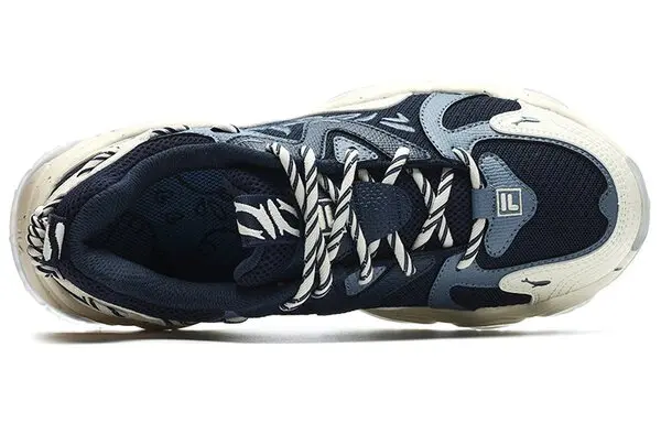 FILA Fluid 4 Sneakers - Blue/white