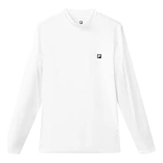 FILA Athletics Series Long Sleeve Gym Top - White