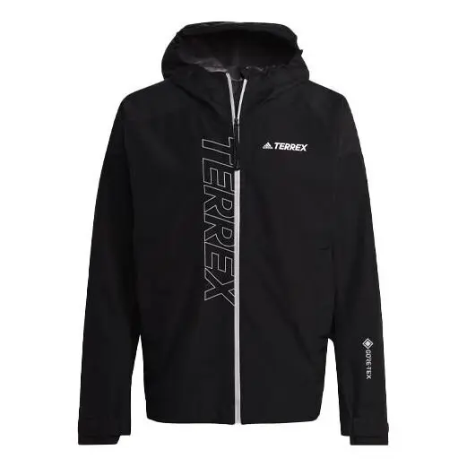 Adidas Alphabet Print Reflective Hooded Jacket