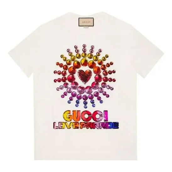 Gucci Love Parade Graphic T-shirt - White/multi