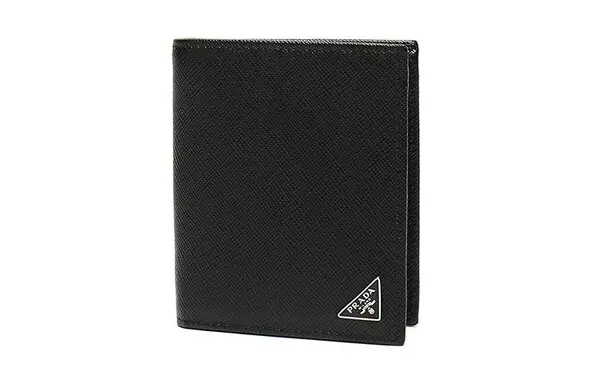 Prada Ss26 Saffiano Leather Wallet - Black