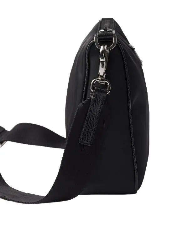 Prada Re-nylon And Saffiano Leather Shoulder Bag