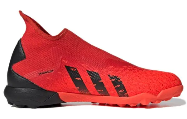 Adidas Predator Freak.3 Laceless Tf Football Shoes - Red/black