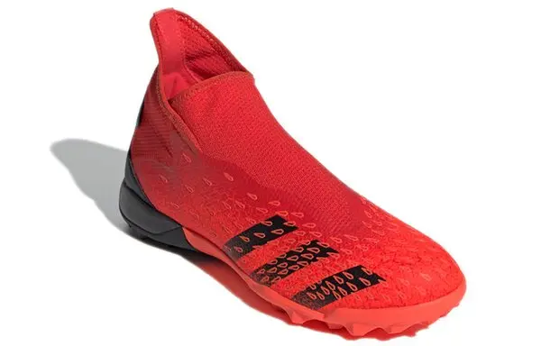 Adidas Predator Freak.3 Laceless Tf Football Shoes - Red/black