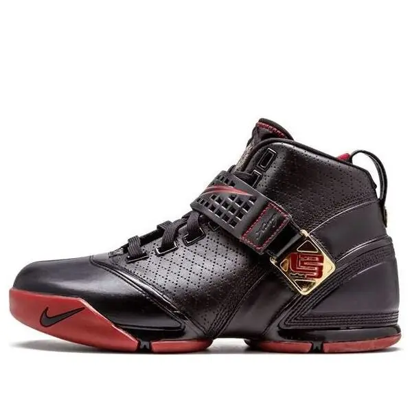 Nike Zoom Lebron 5 High Top Sneakers - Black