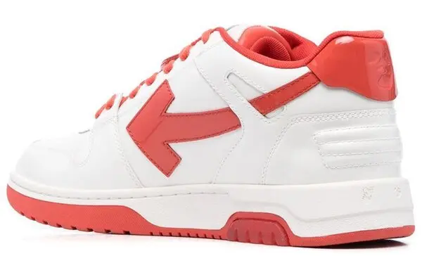 Off-White Out Of Office Low-top Sneakers - Red/white