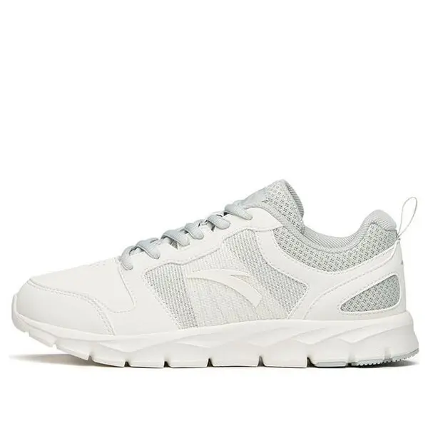 ANTA Athletic Lace-up Sneakers - White/grey