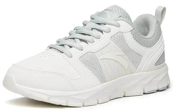 ANTA Athletic Lace-up Sneakers - White/grey