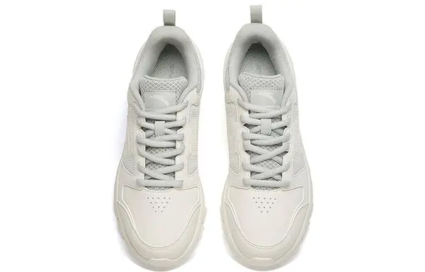 ANTA Athletic Lace-up Sneakers - White/grey