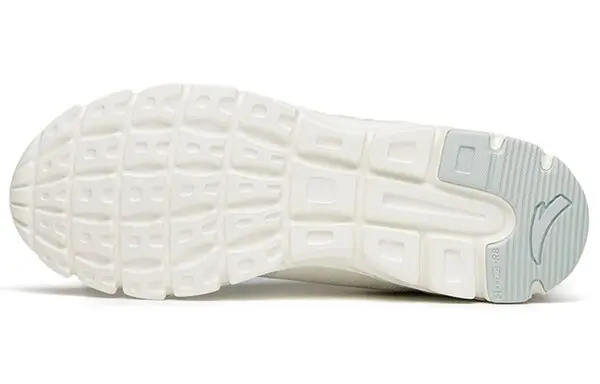ANTA Athletic Lace-up Sneakers - White/grey