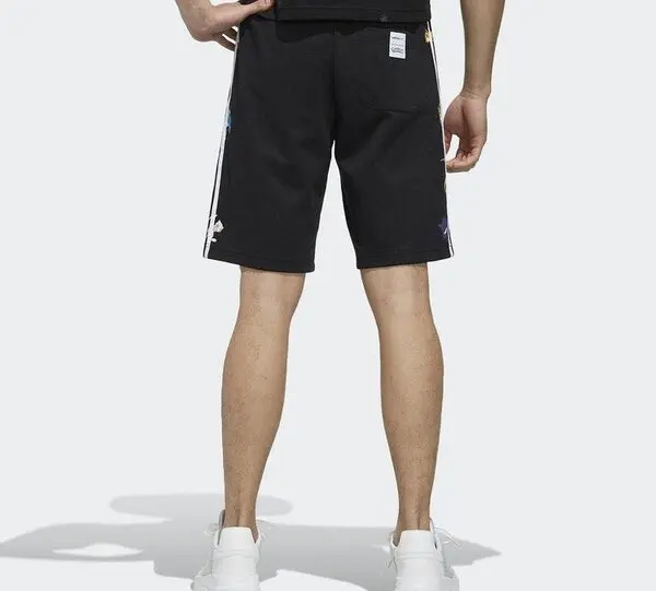 Adidas Neo X Pokémon Crossover Sports Shorts - Black