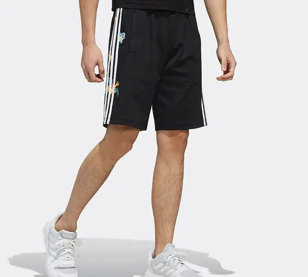 Adidas Neo X Pokémon Crossover Sports Shorts - Black