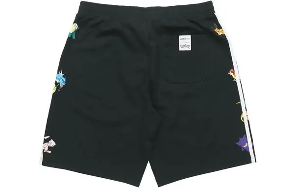 Adidas Neo X Pokémon Crossover Sports Shorts - Black