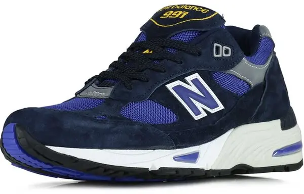 NEW BALANCE 991 Lace-up Sneakers - Blue