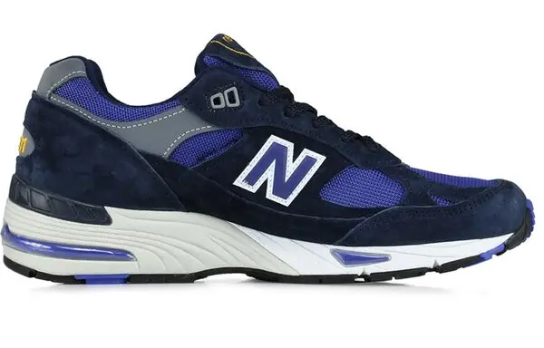 NEW BALANCE 991 Lace-up Sneakers - Blue