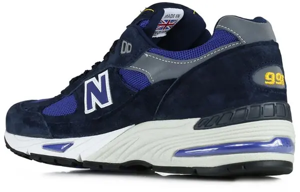 NEW BALANCE 991 Lace-up Sneakers - Blue