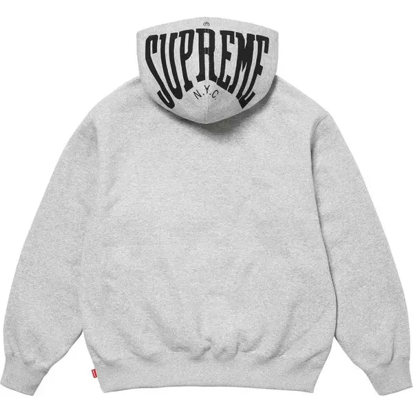 Supreme Mirrored Logo Hooded Sweatshirt