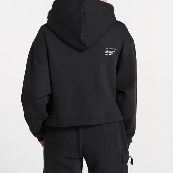 PUMA Colorblock Alphabet Logo Cropped Hoodie