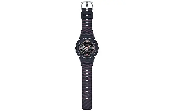 Casio Baby-g Shockproof Wristwatch With World Time - Black