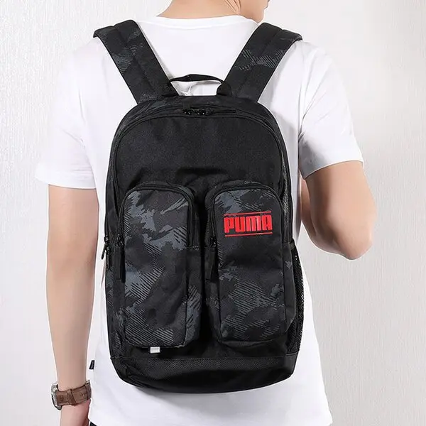PUMA Deck Backpack Ii - Black/red