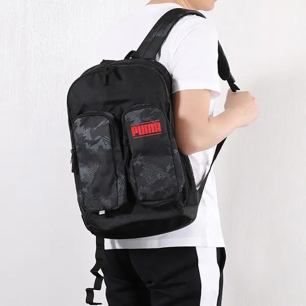 PUMA Deck Backpack Ii - Black/red