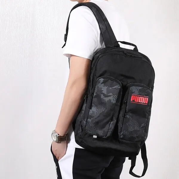 PUMA Deck Backpack Ii - Black/red
