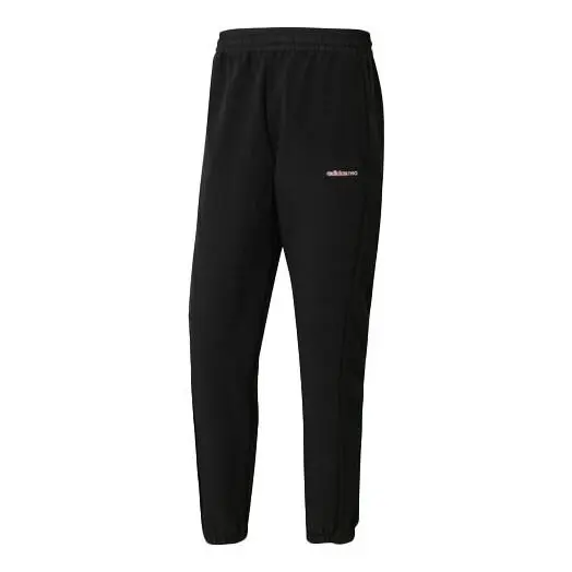 Adidas Neo Running Sports Suede Long Pants - Black